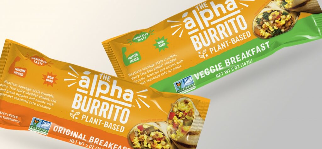 First taste of Alpha Foods' plant-based breakfast burritos! - The Good ...