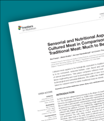 The science of cultivated meat | GFI