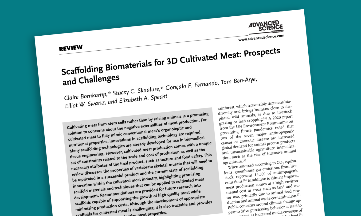 The science of cultivated meat | GFI