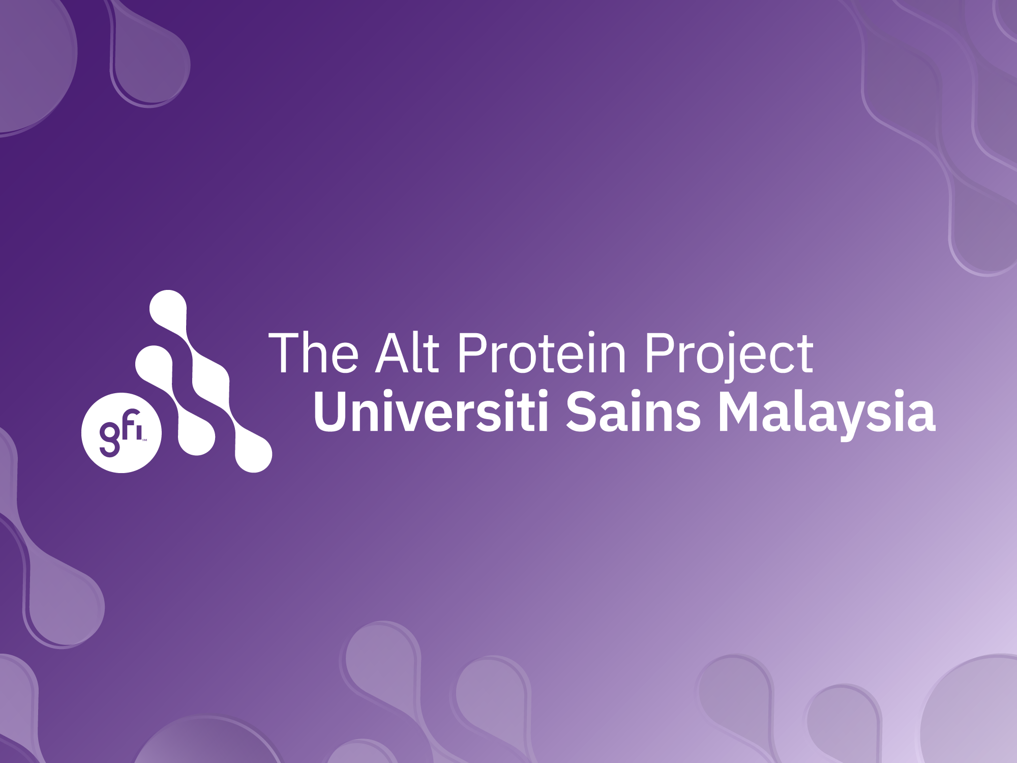The USM Alt Protein Project - The Good Food Institute